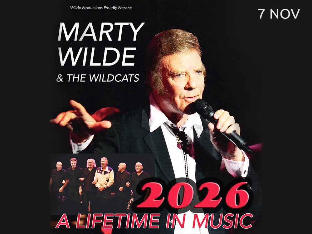Marty Wilde & The Wildcats - A Lifetime in Music | Thornden Hall